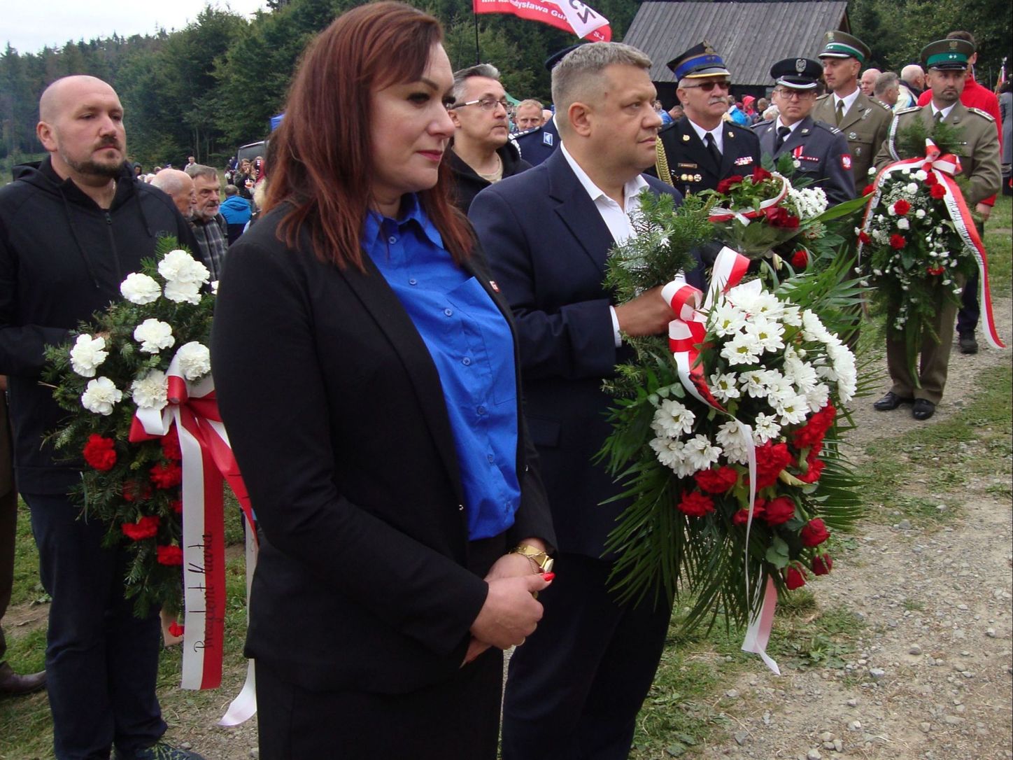 Beskid Sądecki upamiętnienie Żołnierzy Wyklętych i ich kapelana ks ...