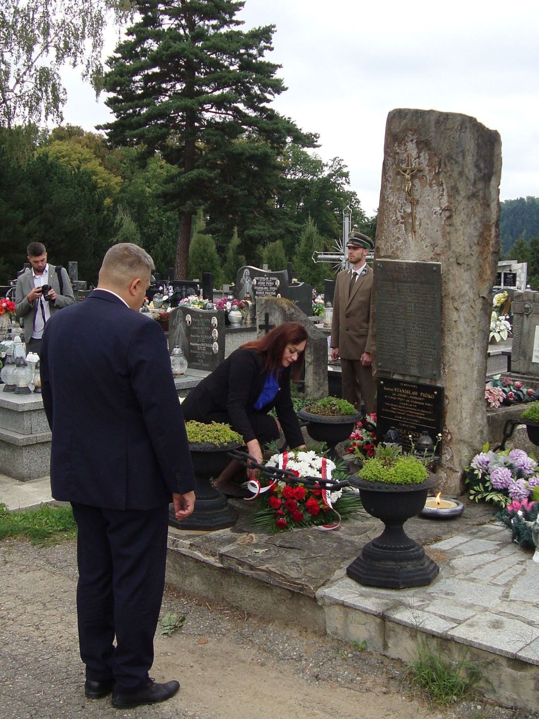 Beskid Sądecki upamiętnienie Żołnierzy Wyklętych i ich kapelana ks ...