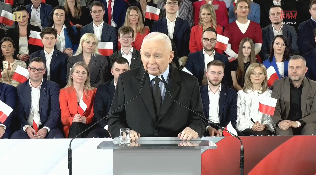 Przemówienie Jarosława Kaczyńskiego wygłoszone podczas Konwencji PIS w ...